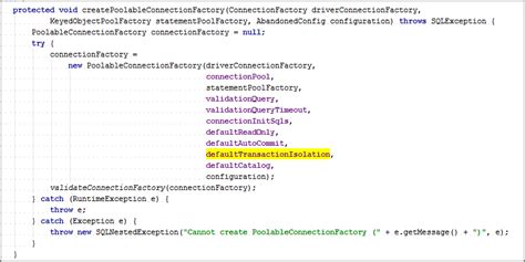 Connection Pooling With Apache Dbcp Stack Overflow