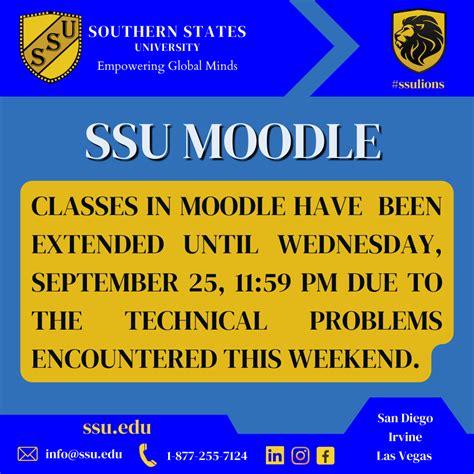 Ssu Moodle Classes Extended Ssu Business Administration Bba Mba