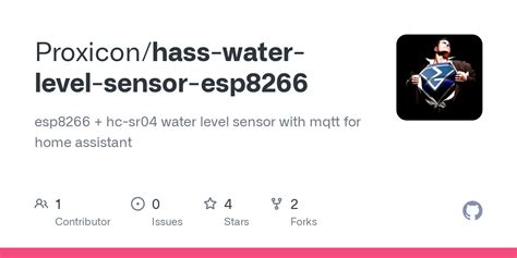 GitHub Proxicon Hass Water Level Sensor Esp Esp Hc Sr Water Level Sensor With