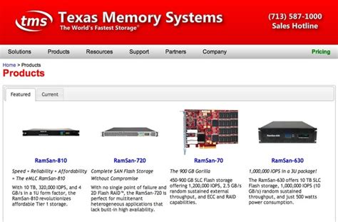 IBM Acquires Flash Memory Company TMS AfterDawn