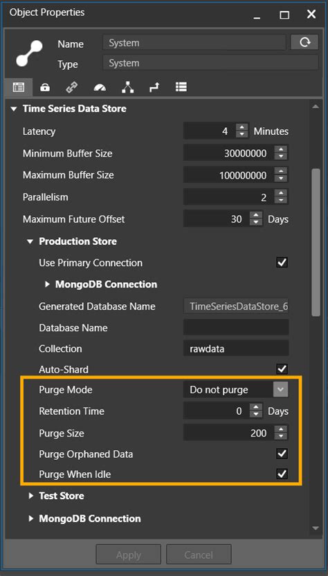Purge Options
