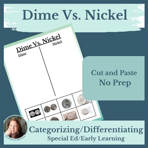 Dime Vs Nickel Special Education Behavior Tpt