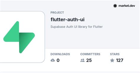 Flutter Auth Ui Ecosystem Directory Market Dev