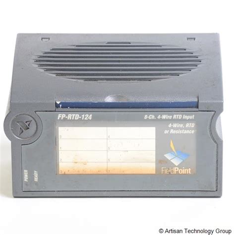 Ni Fp Rtd 124 Fieldpoint Four Wire Rtd And Resistance Input Module Artisantg™