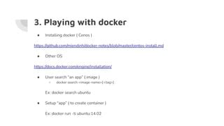 Docker Fundamentals PDF Operating Systems Computer Software And Applications