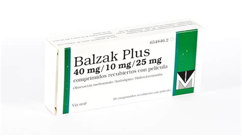 Balzak Plus 40 Mg10 Mg25 Mg Film Coated Tablets Leaflet Spain