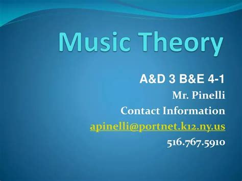 Ppt Music Theory Powerpoint Presentation Free Download Id 5368339