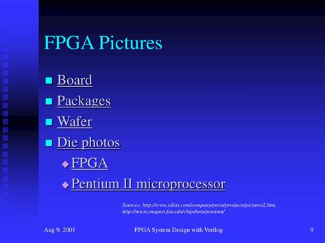 PPT FPGA System Design With Verilog PowerPoint Presentation Free Download ID
