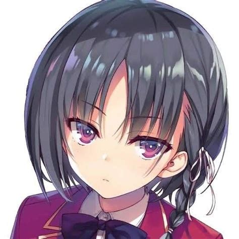 Horikita Suzune Short Hair Character Illustration Cute Anime Cat