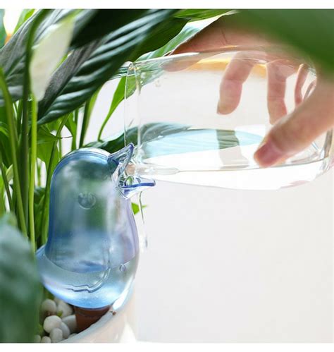 화분 물조리개 물주머니 미니 자동 급수기 식물 꽃 가정용 종달새 파랑새 티몬