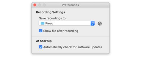 Finding Piezo Recordings Rogue Amoeba Support
