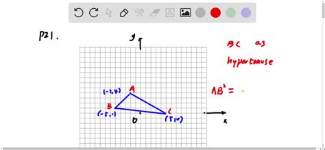 Solveddetermine If The Given Points Form The Vertices Of A Right Triangle 2450 And 51
