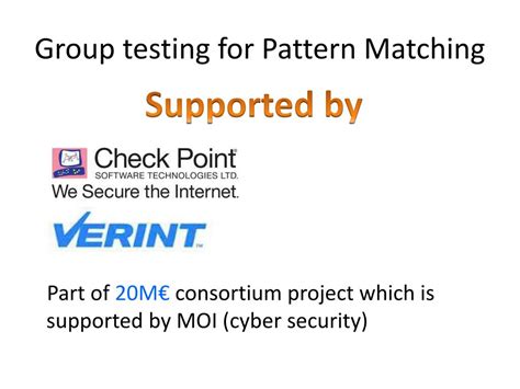 Ppt Group Testing And New Algorithmic Applications Powerpoint