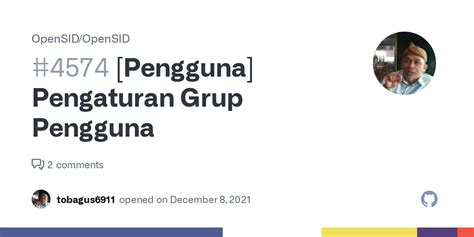 Pengguna Pengaturan Grup Pengguna · Issue 4574 · Opensidopensid