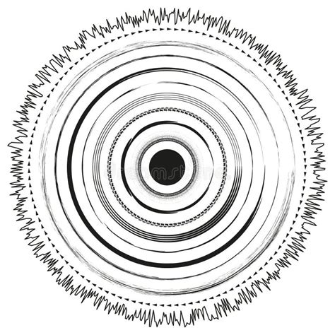 Concentric Pattern Background Stock Illustrations 62482 Concentric Pattern Background Stock