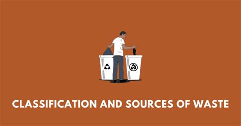 Classification And Sources Of Waste Nbse Class 9 Environment