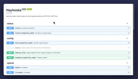 Deploy Ai Pipelines Faster With Hayhooks Haystack