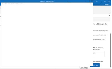 How To Properly Open A Dialog Using Officejs And Dialogapi Microsoft Qanda