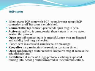 Bgp Protocol PPTX