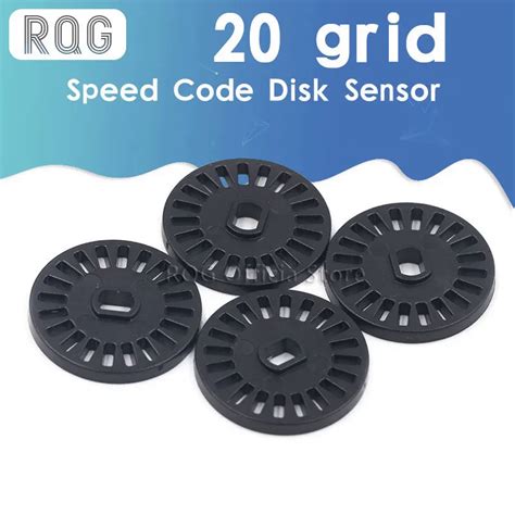 10PCS Coded Disc Encoder 20 Holds Motor Speed Sensor For Robot Speed Test For Arduino Shopee