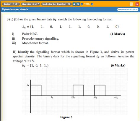 Solved Marks For This Question Section Of Chegg