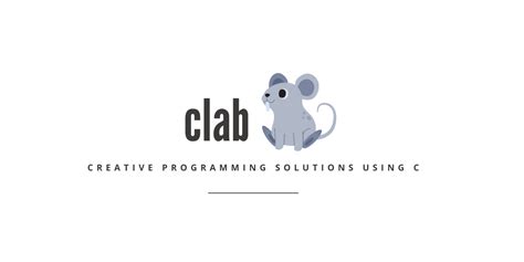 github unusualcodeorg clab clab creative programming solutions