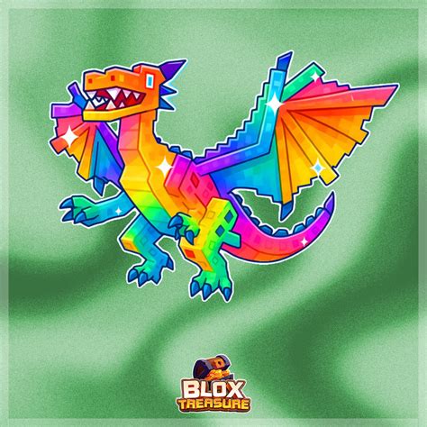 Rainbow Dragon Cannelloni Blox Treasure