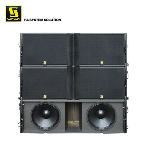 k1 dual 15 inch 3 way passive line array loudspeaker system for outdoor