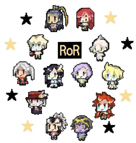 Record Of Ragnarok Pixel Art Valkyrie Ragnarok Valkyrie