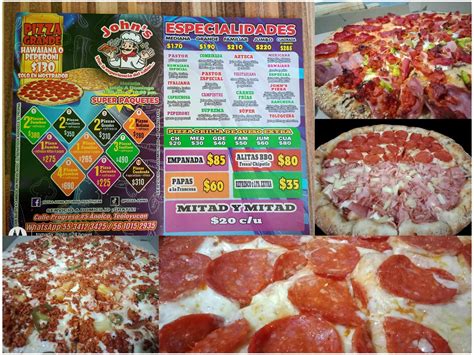 Barrio ¡venta De Deliciosas Pizzas En Pizzas Johns Sucursal