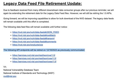 How To Avoid Disruptions With Nvd Api Yotam Perkal Posted On The Topic Linkedin