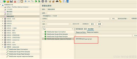 30jmeter测试websocketjmeter里ws Csdn博客