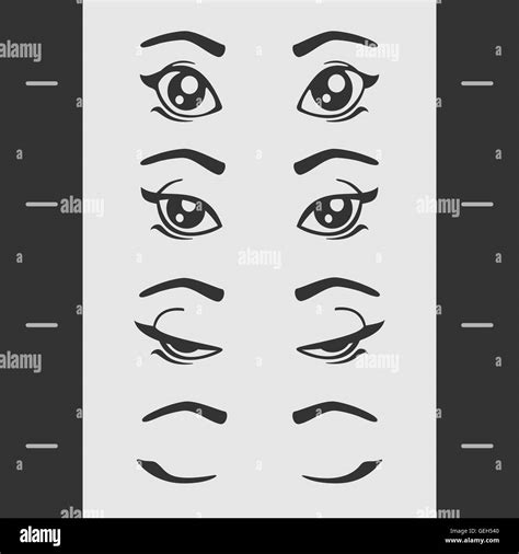 Blink An Eye Stock Vector Images Alamy