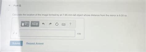 Solved A Convex Spherical Mirror Has A Radius Of Curvature