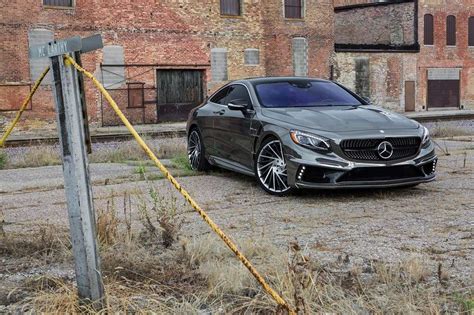 Mercedes-Benz S-Class Coupe с кузовом под чёрный хром и на новых дисках