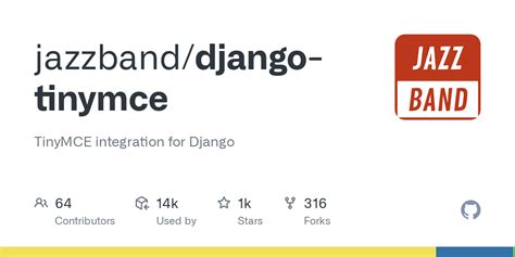 Github Jazzband Django Tinymce Tinymce Integration For Django