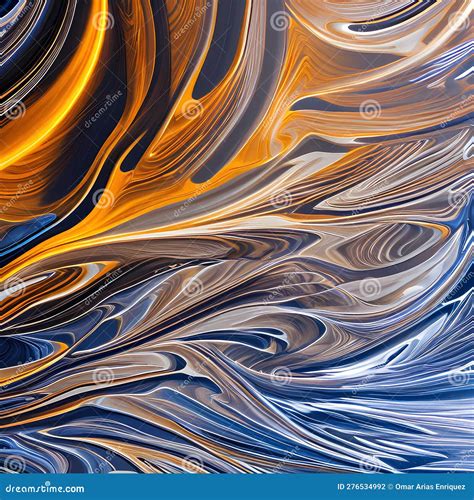 An Abstract Interpretation Of A Fire With Textured And Patterned