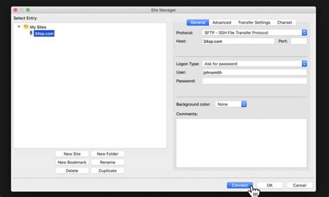 how to get started with sftp using filezilla knowledge base