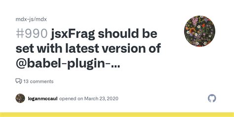 Jsxfrag Should Be Set With Latest Version Of Babel Plugin Transform