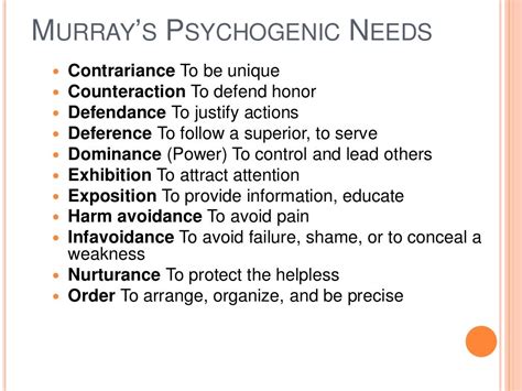 Trait Theory
