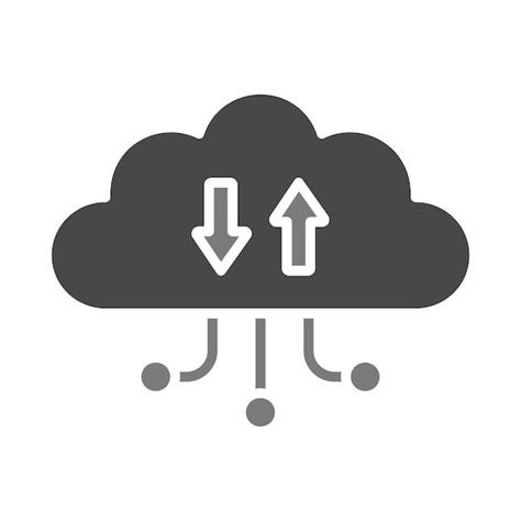 Premium Vector Cloud Computing Icon