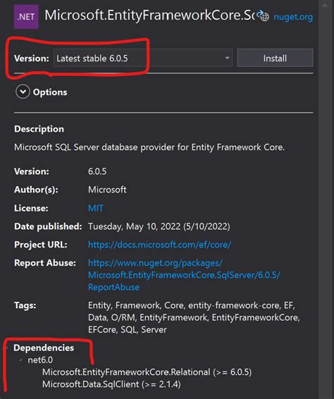 C Cannot Use Entity Framework In NET Standard Project Stack Overflow
