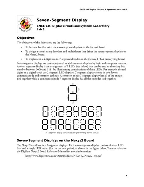 Seven Segment Display