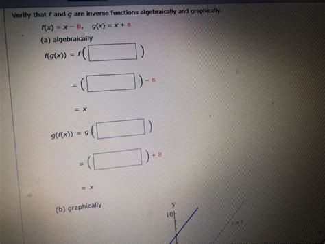 solved verify that fand g are inverse functions