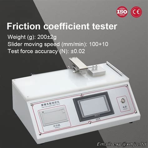 220v50hz Friction Coefficient Testerfabric Friction Coefficient
