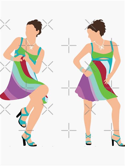 13 Going On 30 Jenna Rink Thriller Dress Sticker For Sale By