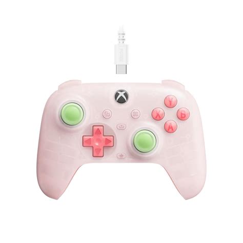 8bitdo Ultimate Mini Wired Controller For Xbox With Rgb Lighting Fire