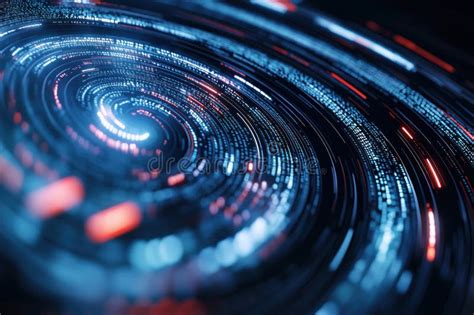 Illuminated Swirls Of Encryption Symbols And Digital Locks Signify Modern Data Security