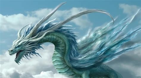 Premium Ai Image Wind Dragon