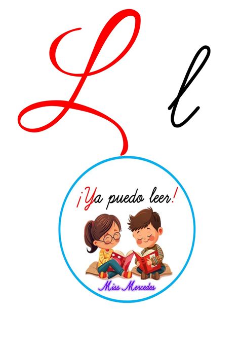 Miss Mercedes Oraciones Con La Letra L Facebook